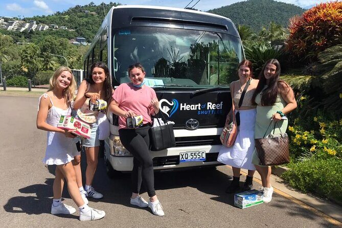 Airport Transfer to Shute Harbour / Renta Yacht / Freedom Shores - Key Points