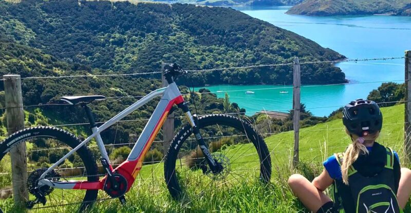 Akaroa: Guided Electric Mountain Bike Tour-Lava Loop - Akaroa: Guided Electric Mountain Bike Tour – Lava Loop