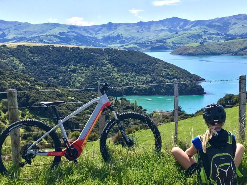 Akaroa: Guided Electric Mountain Bike Tour-Lava Loop - The Sum Up