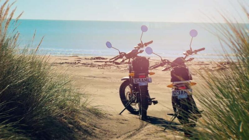 Akaroa: Lonely Beach Trail by E-Scooter. selfguided day out - The Sum Up