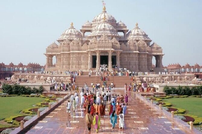 Akshardham Evening & Morning tour exhibition water fountain Show - Key Points