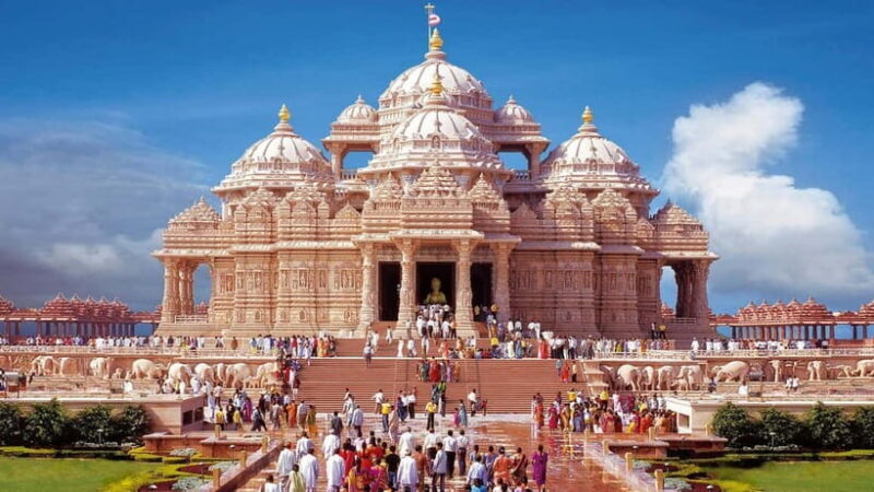 Akshardham Exhibition, Light and Water Show Tour. - Key Points
