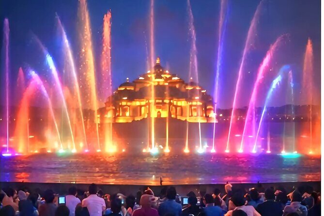 Akshardham Temple Evening Visit with Light and Water Show (Delhi) - Key Points