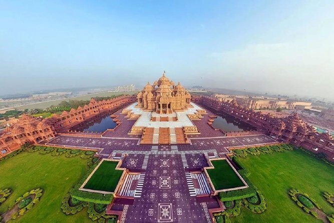 Akshardham Temple Tour With Exhibition & Water Show - Exploring the Akshardham Temple Tour in Detail