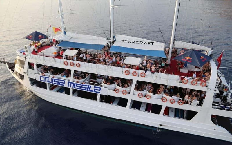 Alanya: All n-Clusive Luxury Boat Tour With DJ and Party - Detailed Breakdown of the Stops
