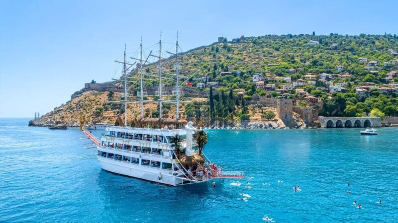 Alanya: All n-Clusive Luxury Boat Tour With DJ and Party - The Sum Up