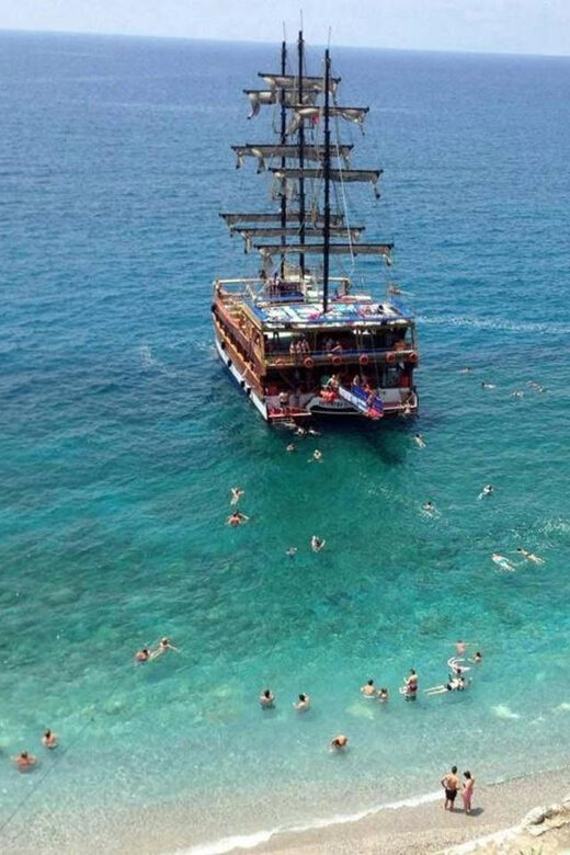 Alanya: Catamaran Boat Tour with Snorkeling and BBQ Lunch - Key Points