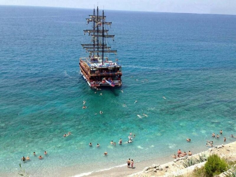 Alanya: Catamaran Boat Tour with Snorkeling with Lunch - Key Points