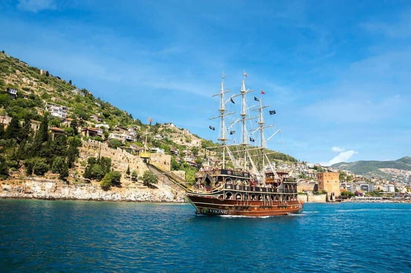 Alanya: Deluxe Boat Tour with Soft Drinks Lunch & Foam Party - Key Points