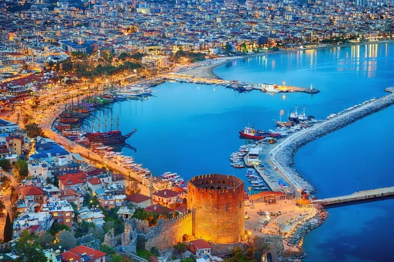 Alanya: Full-Day City Tour with Sunset Views, Beach, & Caves - Exploring the Itinerary: A Day in Alanya