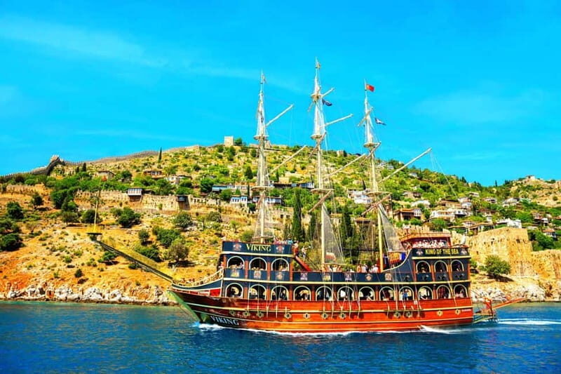Alanya: Pirate Boat Tour with Food and Drinks - The Fun and Entertainment