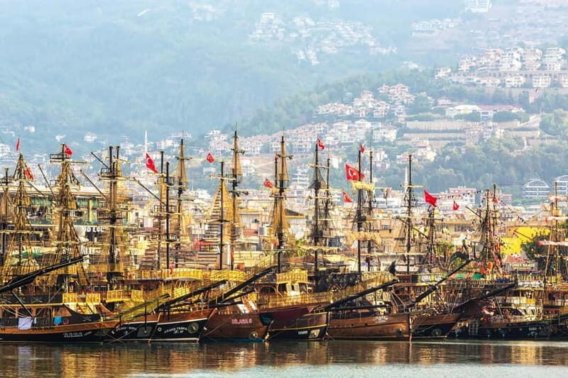 Alanya: Pirate Boat with Transfer, Lunch & Soft Drinks - The Itinerary: What to Expect on the Day
