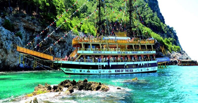 Alanya: Pirates Boat Trip with Lunch and Hotel Pickup - Key Points