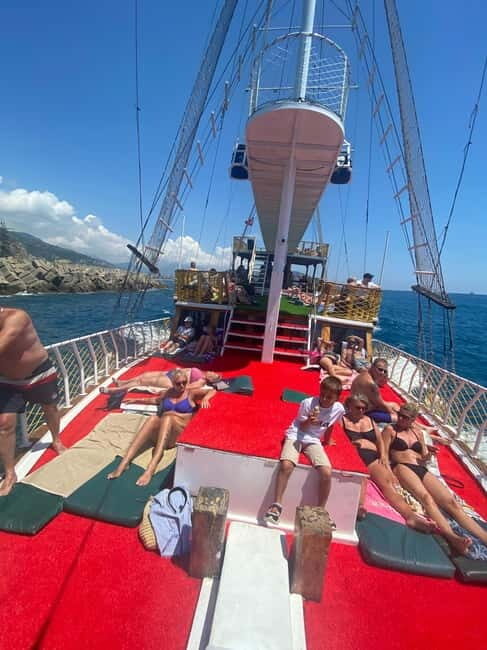 Alanya: Relax Boat Tour with Lunch & Unlimited Soft Drinks - Key Points