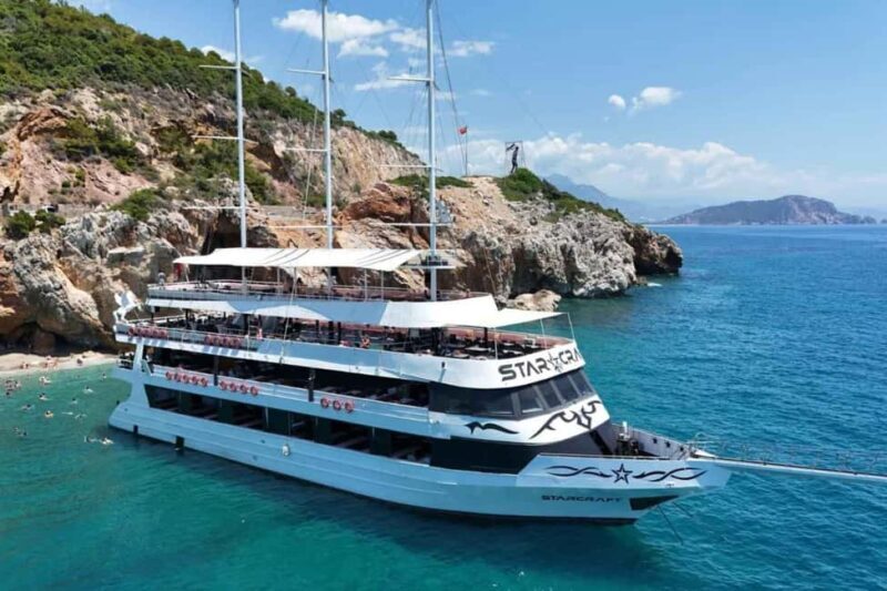 Alanya/Side: Starcraft Boat Trip w/ Unlimited Beer and Wine - A Closer Look at the Experience