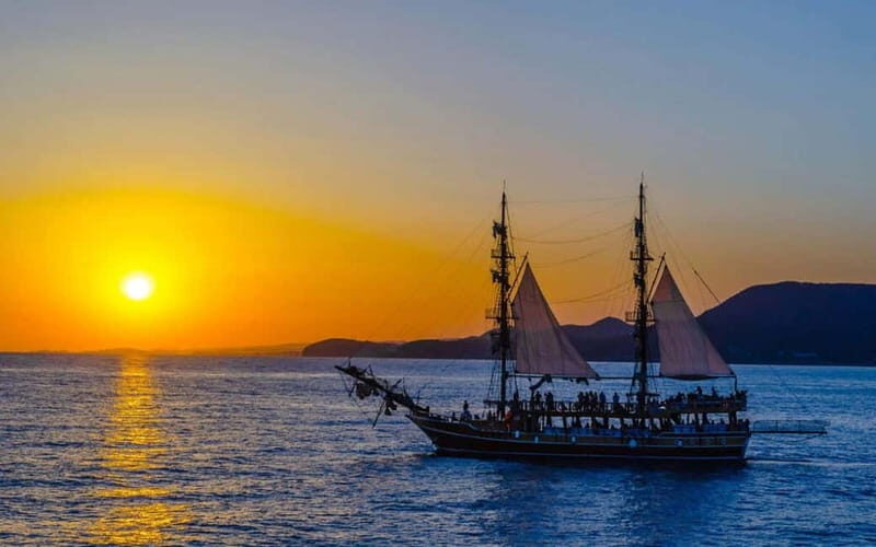 Alanya: Sunset And Party Boat With Soft Drinks And Dinner - Key Points