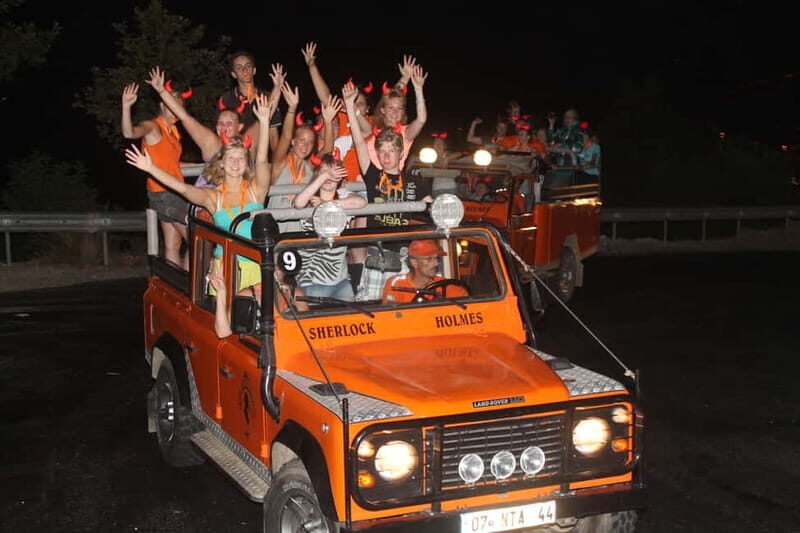 Alanya: Sunset Night Safari with Boat Trip incl. Dinner - Key Points