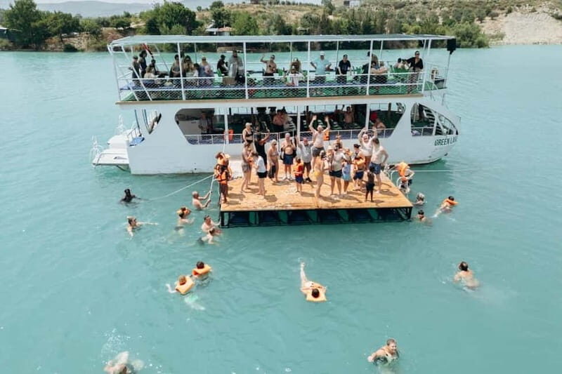 Alanya To:Cabrio Bus ,Green Canyon Area,Boat Tour with Lunch - Exploring the Green Canyon Area: A Full-Day Boat Tour from Alanya