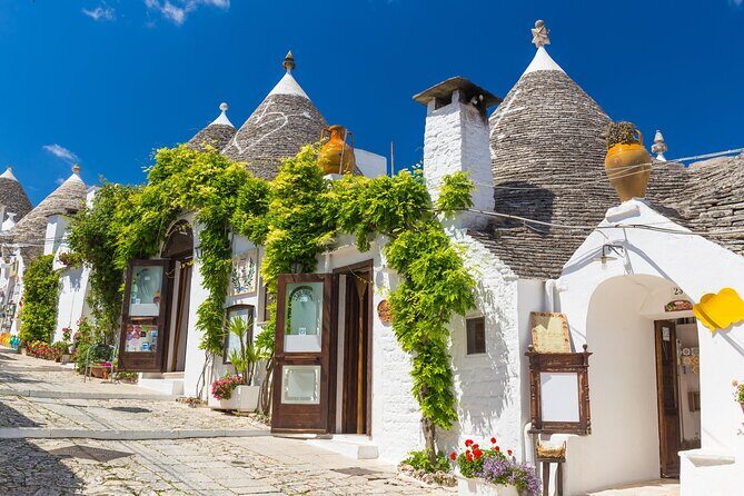 Alberobello, Castellana Caves and Polignano Guided Tour from Bari - Key Points