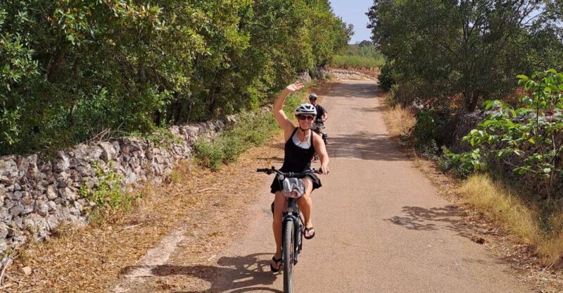 Alberobello e-bike tour with visit to a donkey farm - Key Points