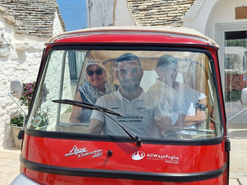 Alberobello: Private Tuk Tuk Tour with Audio Guide - Key Points