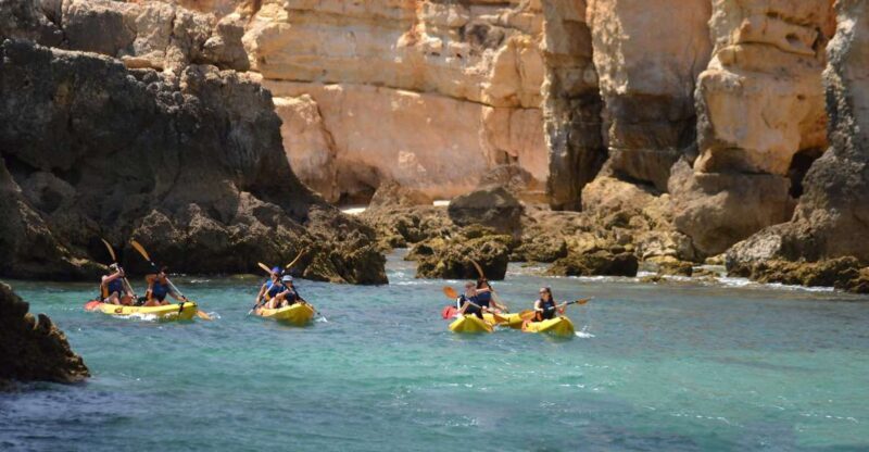 Albufeira: Algarve Kayak and Coastline Tour - Key Points