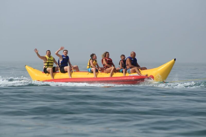 Albufeira: Banana Boat Adventure Ride - Key Points