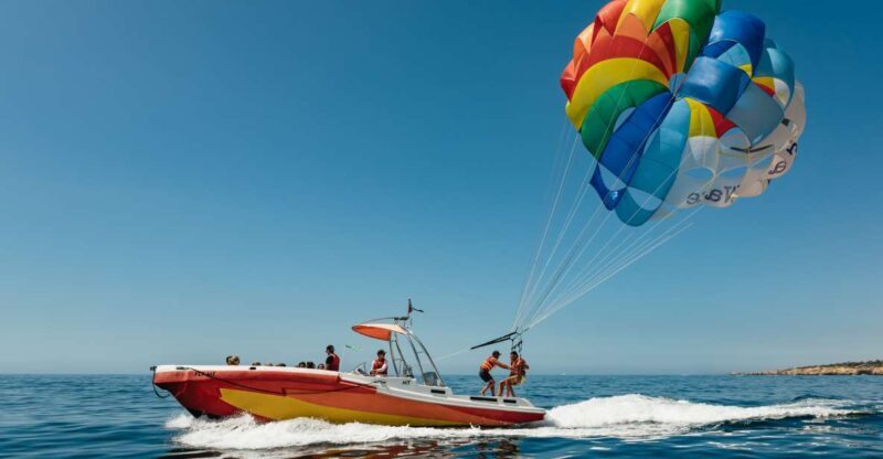 Albufeira: Parasailing Boat Trip - The Experience at Its Best
