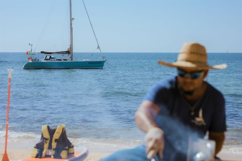 Albufeira: Sailing Boat Cruise BBQ & Open Bar on the Beach - Frequently Asked Questions