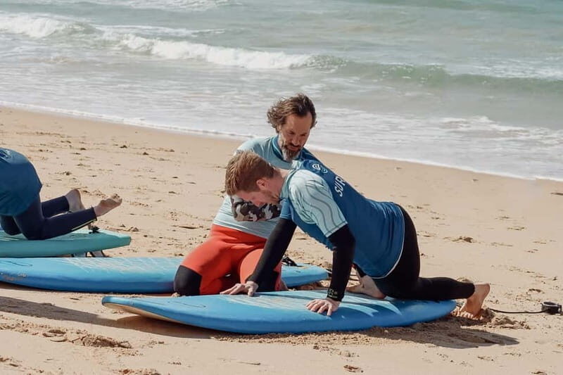 Albufeira: Surfing Lesson - Standing Up and Catching Waves