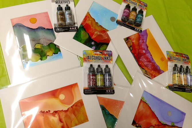 Alcohol Ink Landscape Art Class in Estes Park - What Do Travelers Say? Authentic Experiences