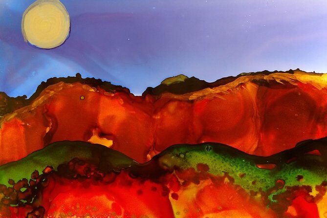Alcohol Ink Landscape Art Class in Estes Park - The Real Value: Why It’s Worth the Price