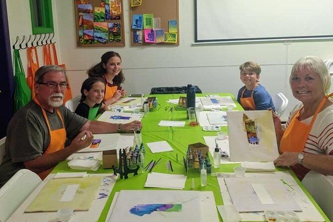 Alcohol Ink Landscape Art Class in Estes Park - FAQ