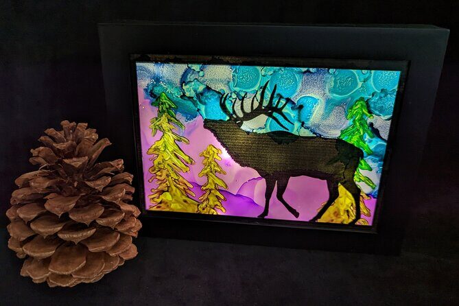 Alcohol Ink Light Boxes - The Sum Up