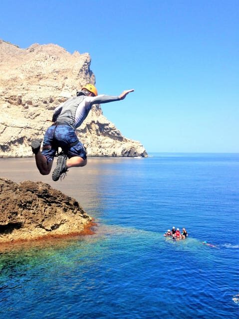 Alcudia: Coasteering Cliff Jumping - An Authentic Adventure in Mallorca’s Coastal Waters