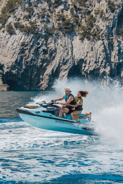 Alcudia: JetSki Tour Coll Baix beach & Caves (free Photos) - The Route and Stops in Detail