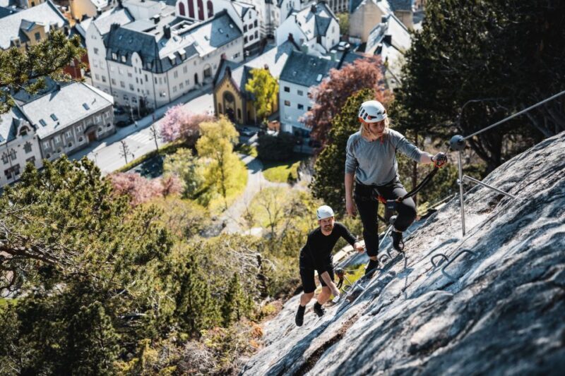 Ålesund: Via Ferrata tour - A Closer Look at the Ålesund Via Ferrata Tour