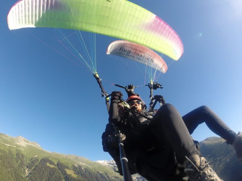 Aletsch Arena: Paragliding Tandem Flight Basic - Key Points