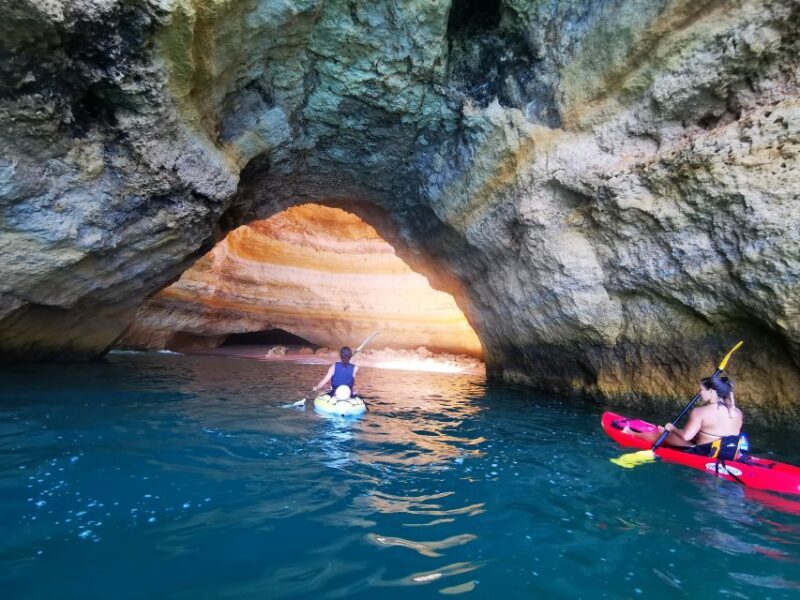 Algarve: Benagil Sea Cave Sunrise or Sunset Kayak Experience - The Authentic Experience: What Reviewers Say