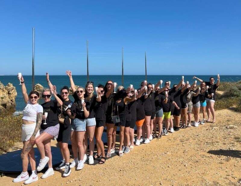 Algarve: Ocean View Pole Dance Experience with Prosecco - An Introduction to the Algarve Ocean View Pole Dance Experience