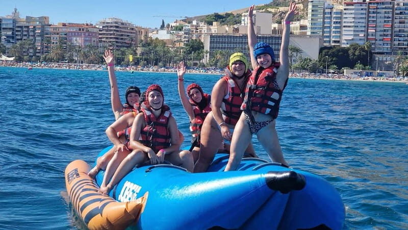 Alicante: Banana ride, Crazy Sofa y Flyfish - Experience Review: Alicante’s Water Sports Adventure with Banana Ride, Crazy Sofa, and Flyfish