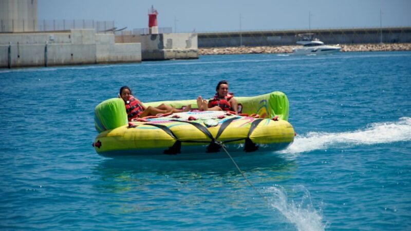Alicante: Boat Powered Crazy Sofa Ride - Who Will Love This Activity?