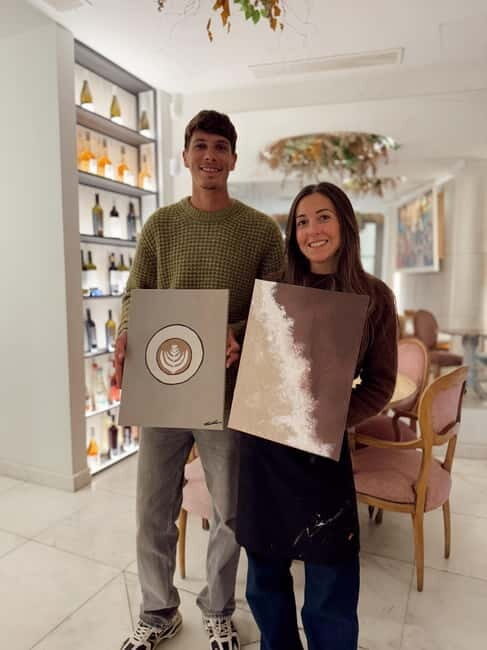 Alicante: Private Art Experience for Couples  Paint & Sip - FAQs