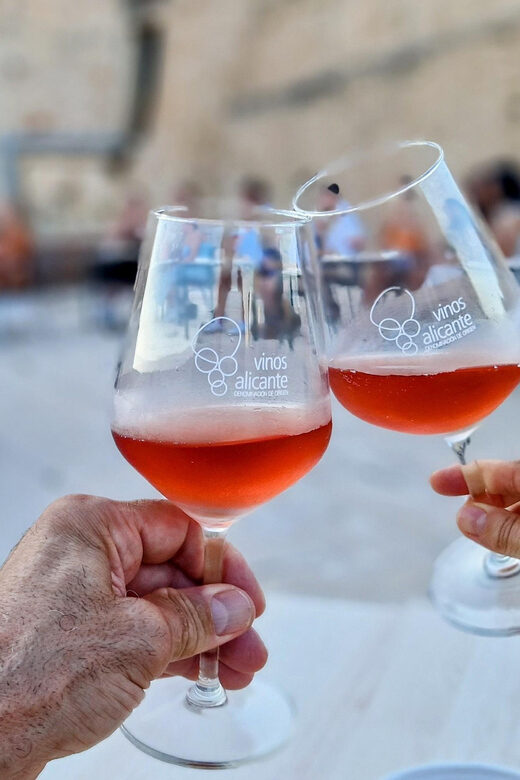 Alicante: Santa Bárbara Castle Alicante Rosé Wine Tasting - What You Can Expect During the Tour