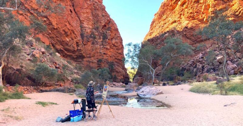 Alice Springs: Simpsons Gap Sunset Watercolor Painting Class - An In-Depth Look at the Simpsons Gap Watercolor Class