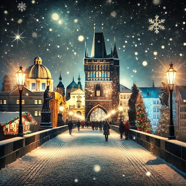 All day private Christmas trip: Vienna to Prague & back - Key Points