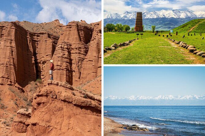 All in One Day: Burana Tower, Konorchek Canyon and Issyk-Kul Lake - Key Points