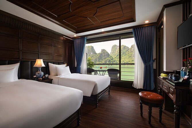 All-Inclusive 3 Day/2 Night Halong Luxury Cruise Meals, Cave, Kayaking, Swimming - The Sum Up