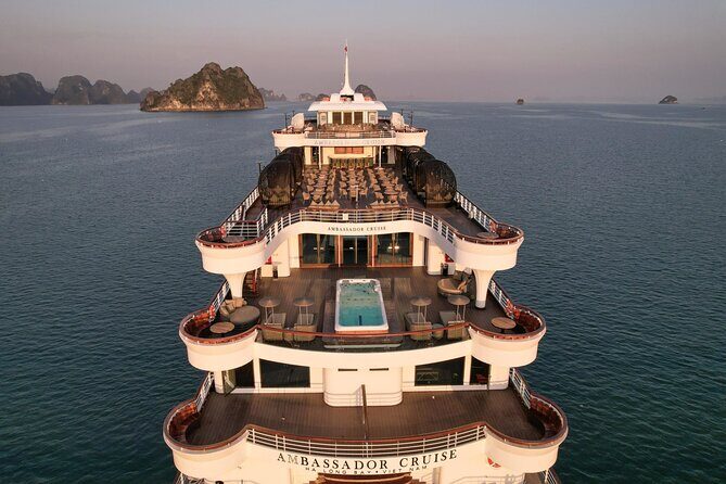 All inclusive Ambassador Cruise Halong Day Explore Sung Sot Cave - An In-Depth Look at the Ambassador Cruise Experience