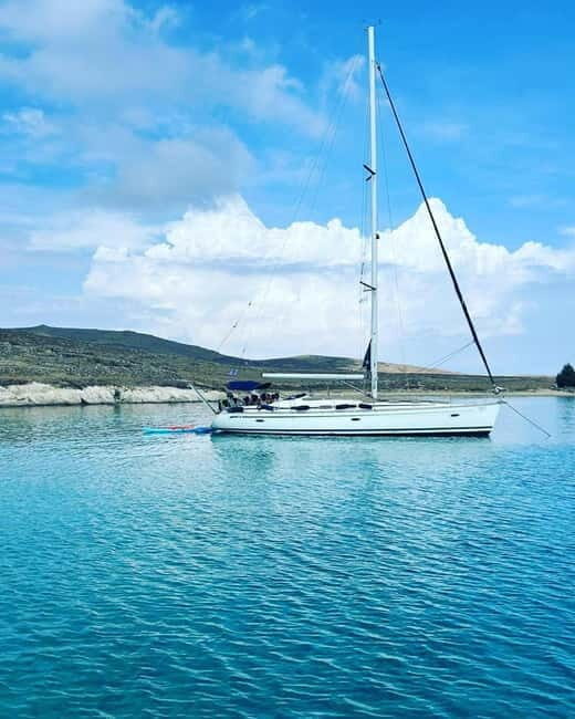 All inclusive Delos &Rhenia Sailing Experience Free Transfer - Lunch, Drinks, and Atmosphere on Board